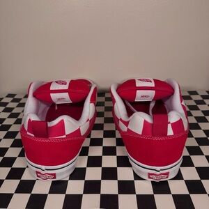 Vans | Shoes | Vans Knu Skool Mega Check Red | Poshmark